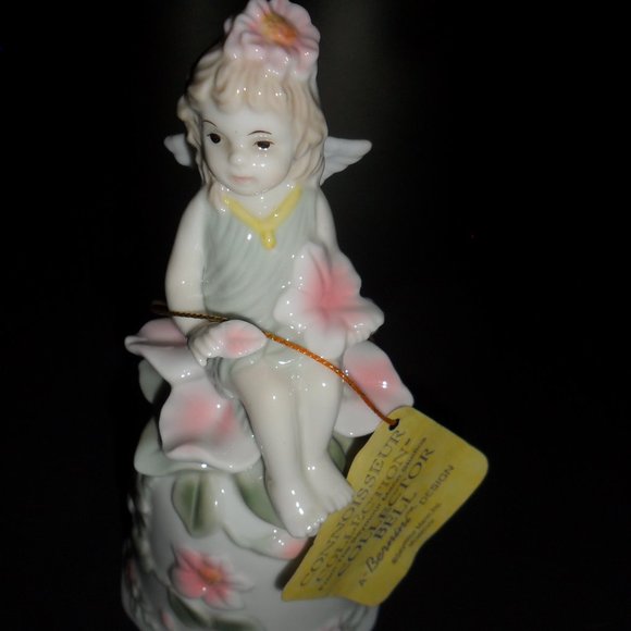 Seymour | Other | Vintagebernini Angel Fairy Bell Hand Painted | Poshmark